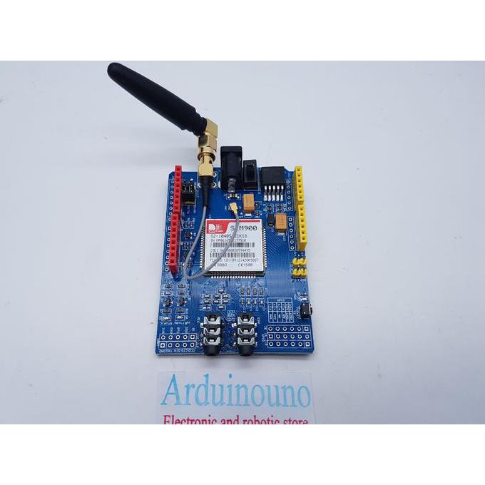 Jual Sim900 Gsm Gprs Shield Module Compatible Arduino Uno Mega Sms ...