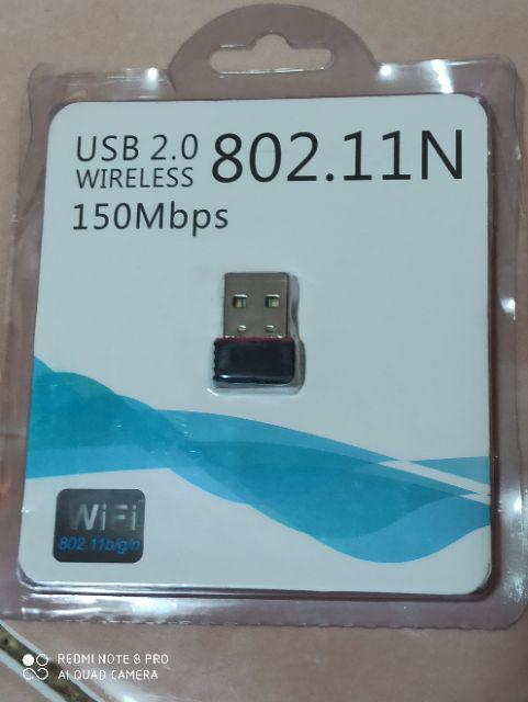 USB WiFi Wireless Adapter Network Usb Wifi Dongle 150mbps | Shopee ...
