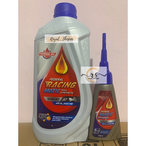 Jual OLI FEDERAL RACING MATIC SAE 10W-40 1LITER & OLI GARDAN FEDERAL ... Jual OLI FEDERAL RACING MATIC SAE 10W-40 1LITER & OLI GARDAN FEDERAL ...