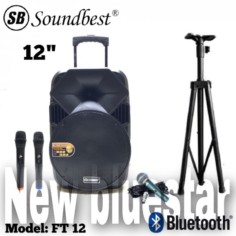 Jual Speaker Portable Meeting Soundbest FT 12 Original 12 inch ...