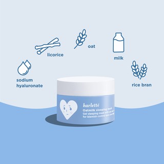 Jual Harlette Oatmilk Bundle | Untuk Kulit Oily, Kombinasi, dan Acne ...