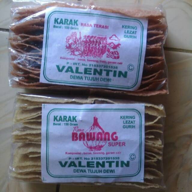 Kerupuk Karak Gendar Khas Solo | Shopee Indonesia