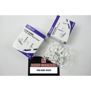 Jual KLEM / PAKU KABEL VISALUX | Shopee Indonesia