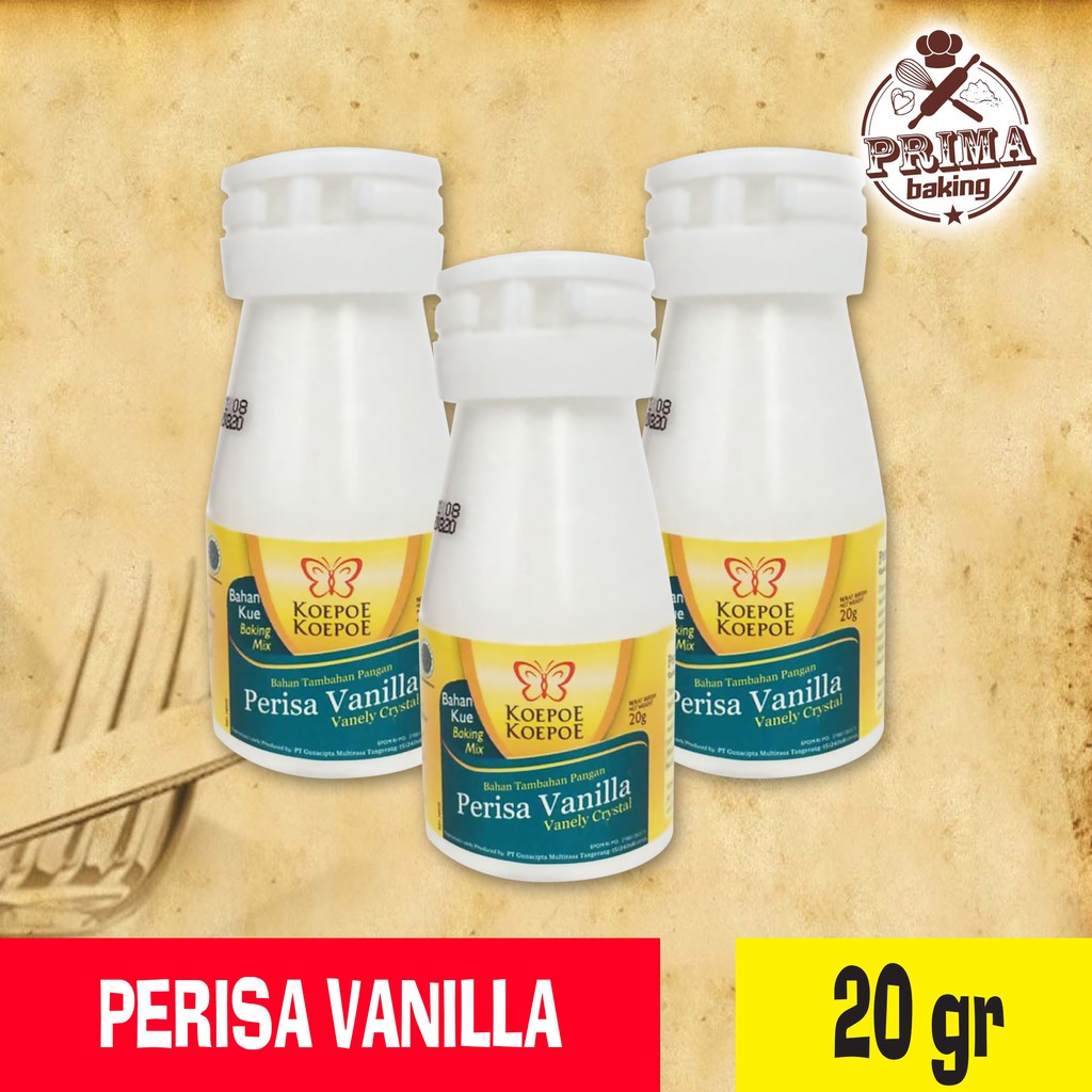 Jual Vanili Cristal Perisa Vanilla Vanillie Vanely Crystal 20gr ...