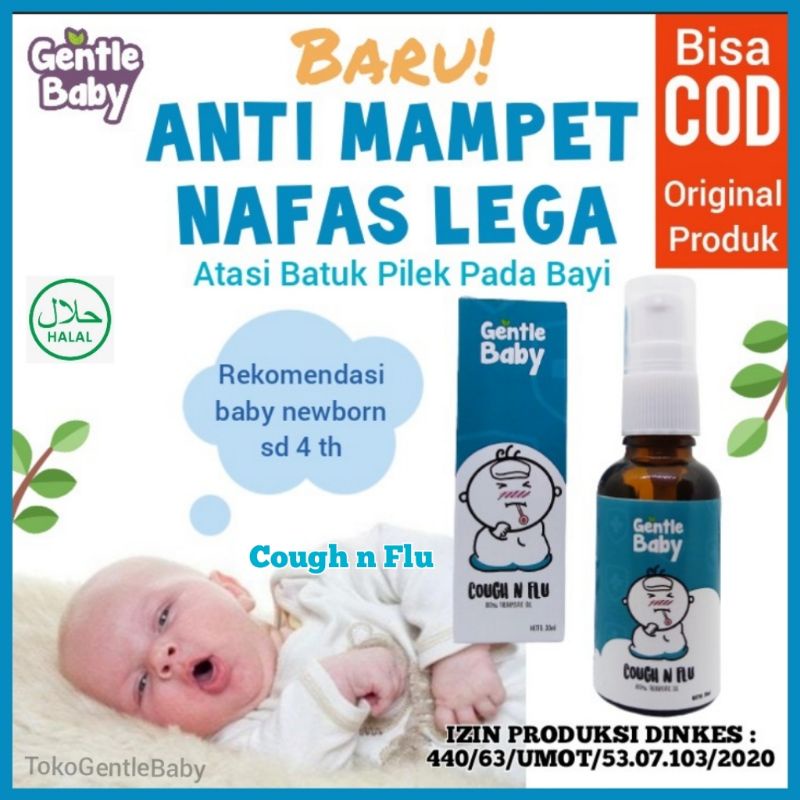 Jual Gentle Baby Oil Cough And Flu Minyak Telon Batuk Pilek | Obat ...