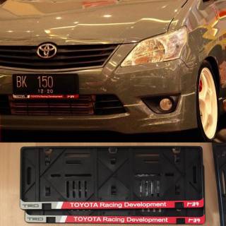 Jual bingkai plat nomor Toyota TRD racing | Shopee Indonesia