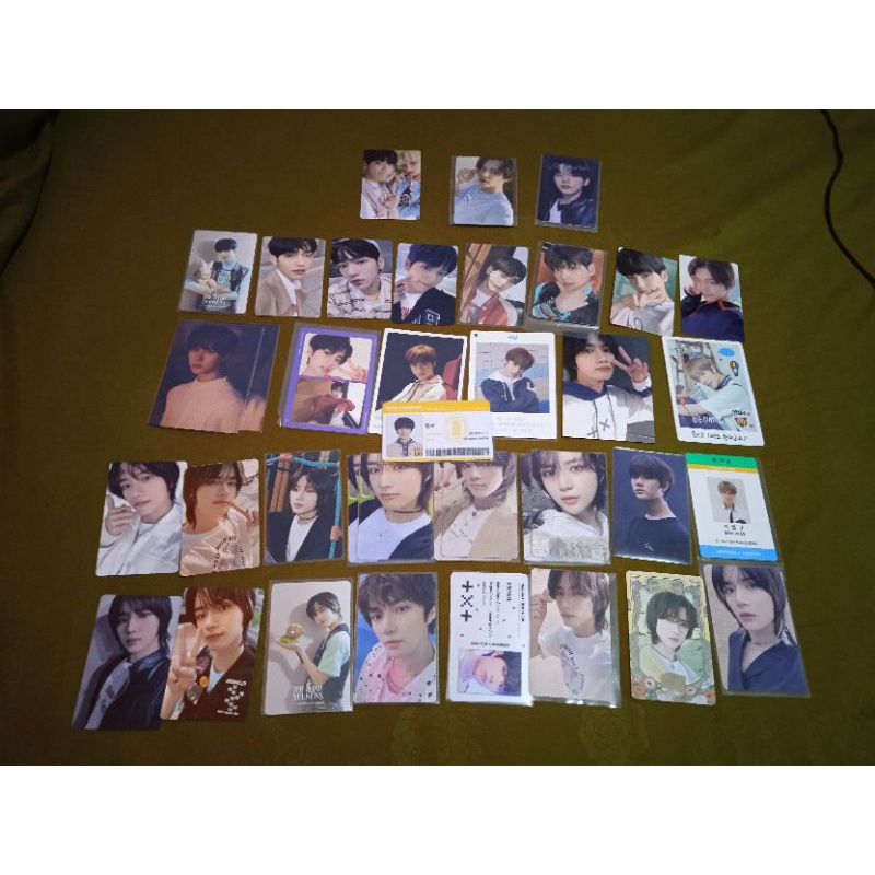 Jual PC Photocard txt Tomorrow x together official soobin yeonjun unit sookai hour:3 luckydraw ...