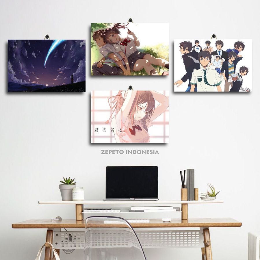 Jual 21-40 DEKORASI KAMAR COWO ANIME KIMI NO NA WA 20X30 6ROHJ/YG9YU ...
