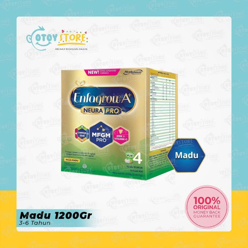 Jual Enfagrow A+ 4 Madu 1200 gram | Shopee Indonesia