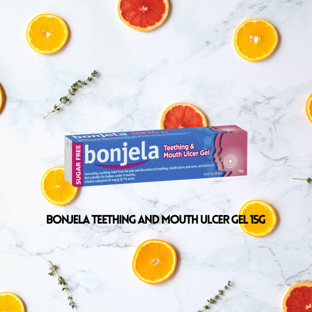 Jual Bonjela Teething and Mouth Ulcer Gel 15g | Shopee Indonesia