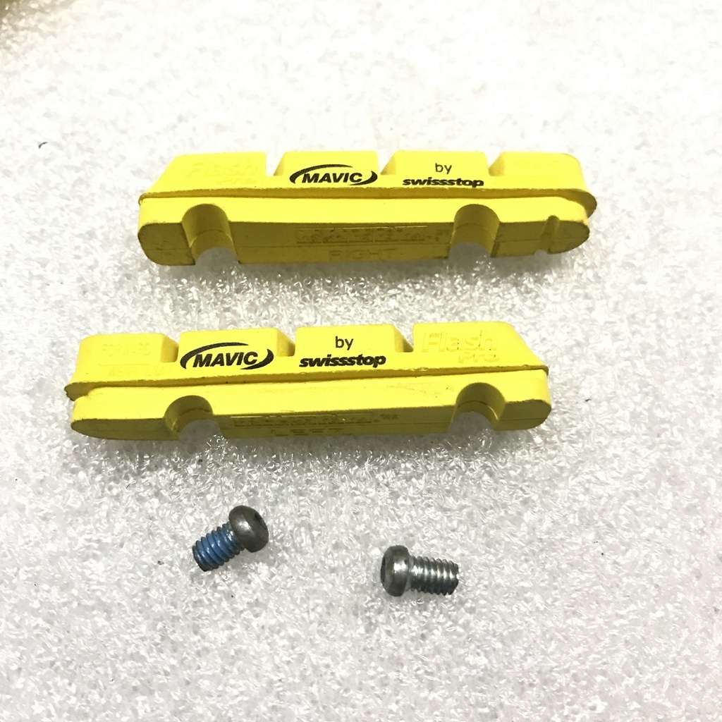 Jual Brake Shoes Pad Rim Carbon MAVIC Swiss Stop For Shimano Sram ...