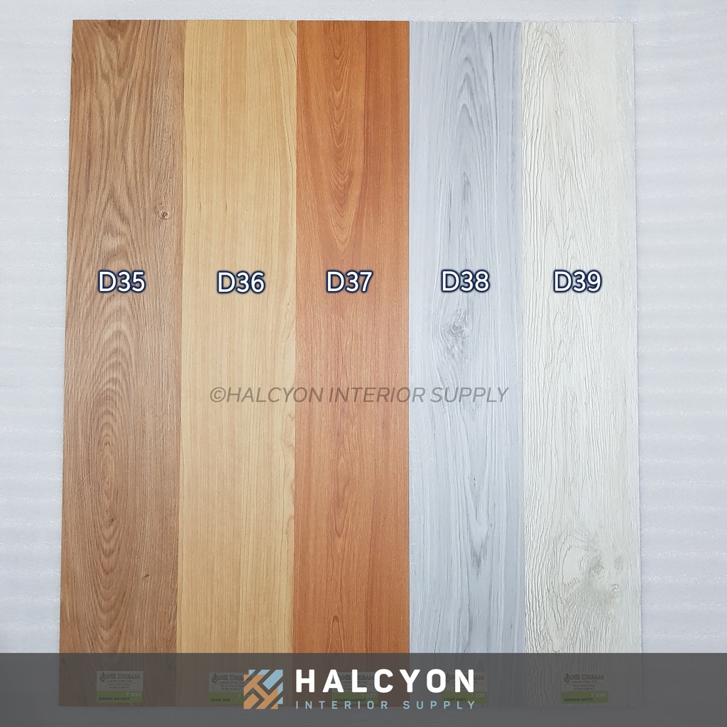 Jual Vinyl Lantai / Lantai Kayu 2mm One Dream Kualitas Premium Per Dus | Shopee Indonesia