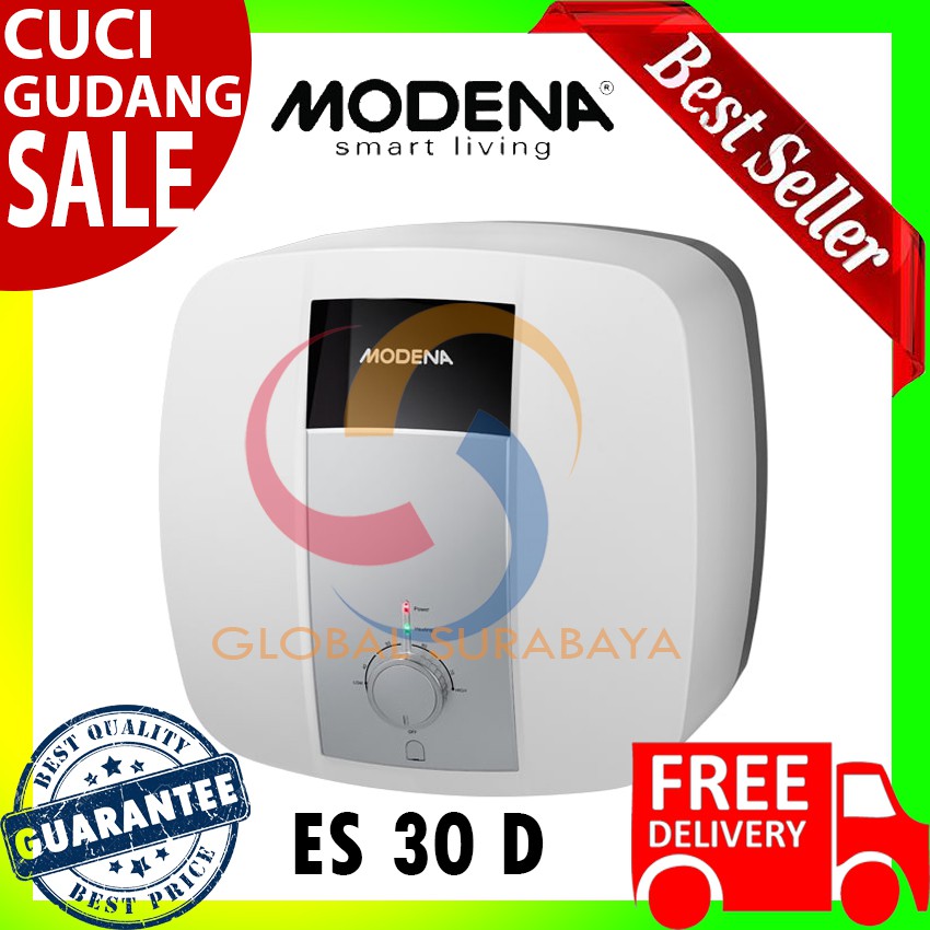 Jual Pemanas Air Listrik Modena CASELLA ES 30 D Water Heater FREE ...