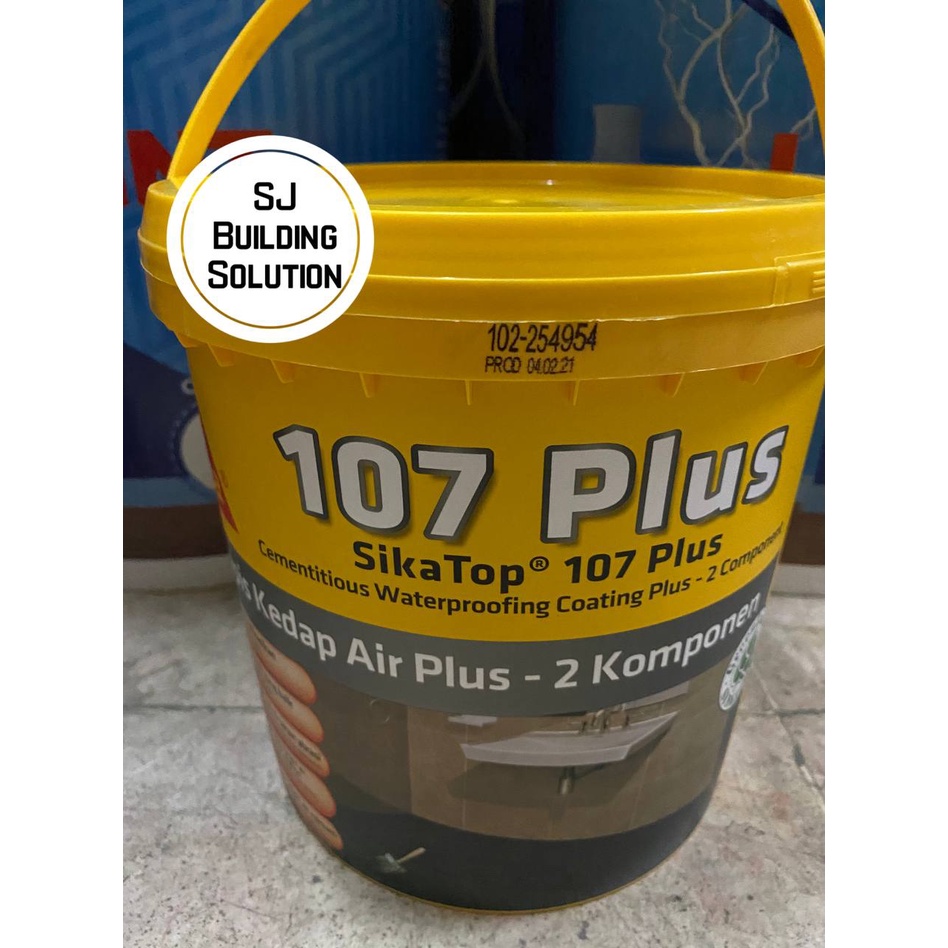 Jual SikaTop 107 Plus Pelapis Anti Bocor Dak Beton Kamar Mandi 4Kg 4 Kg 5kG | Shopee Indonesia