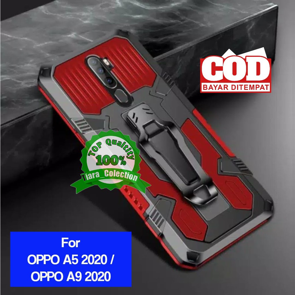 Jual CAse OPPO A5 2020 / OPPO A9 2020 CASING STANDING BACK KLIP HARD ...