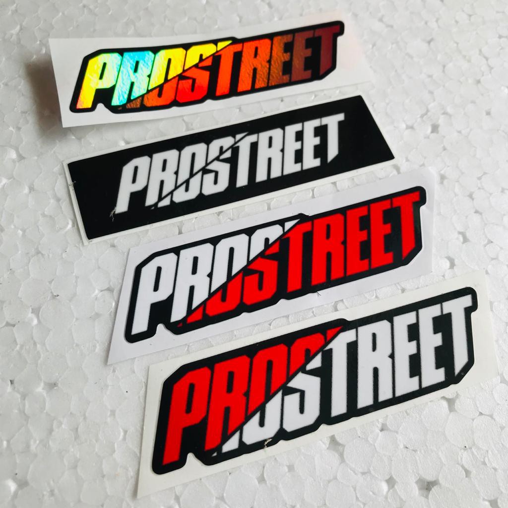 Jual Sticker Prostreet Bahan Ritrama Laminasi Glossy Indonesia|Shopee ...
