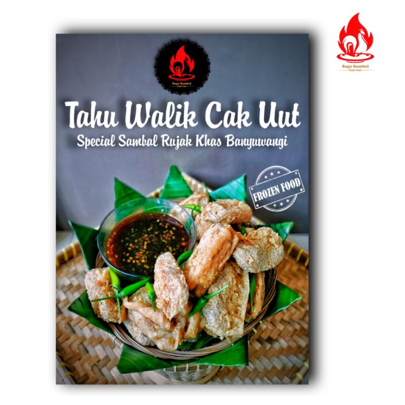 Jual Frozen food Tahu Walik Cak Uut Khas Banyuwangi + Sambal Rujak Siap ...