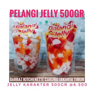 Jual Pelangi jelly / minuman jelly karakter / agar agar Indonesia ...