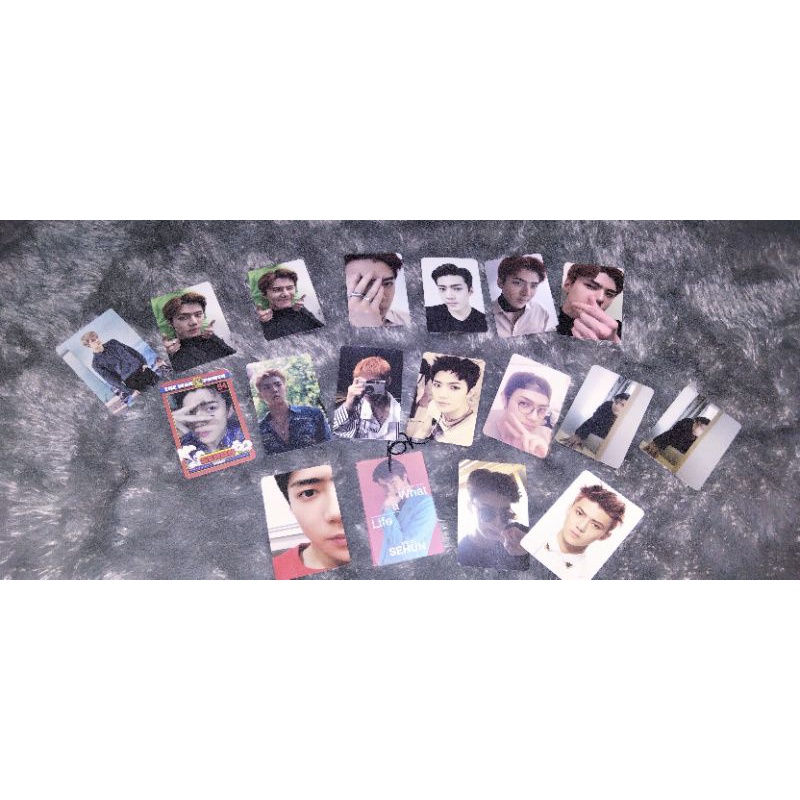 Jual OFFICIAL PHOTOCARD/PC SEHUN EXO (Baca Deskripsi) | Shopee Indonesia