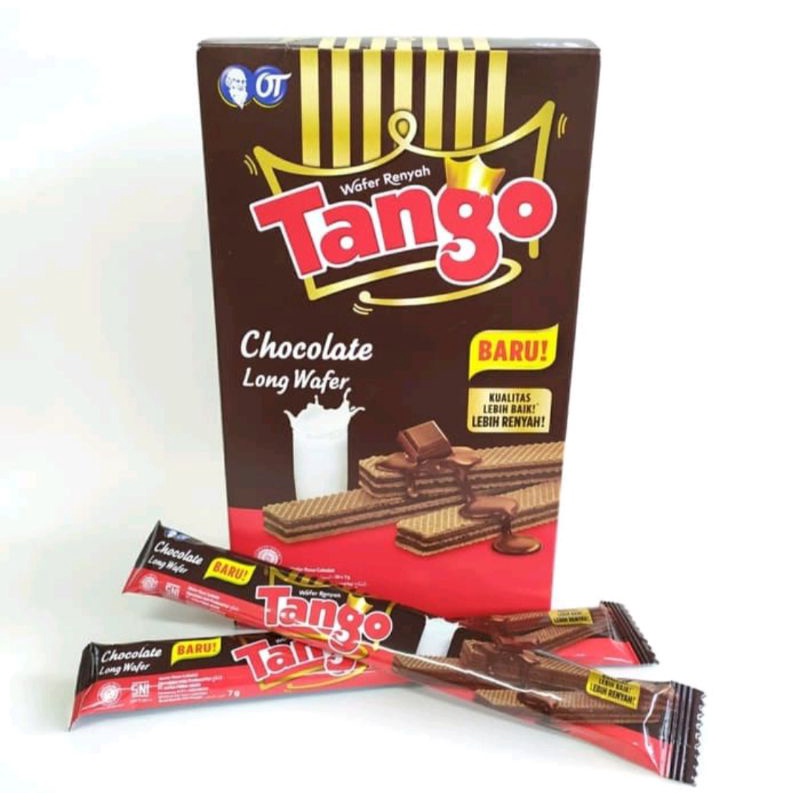 Jual Tango 7gr ecer 500 1 box isi 20 / Tango coklat vanilla 1 pak isi ...