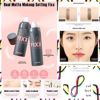 Jual So Natural Make Up Setting Fixx : All Day Tight / Real Matte ...