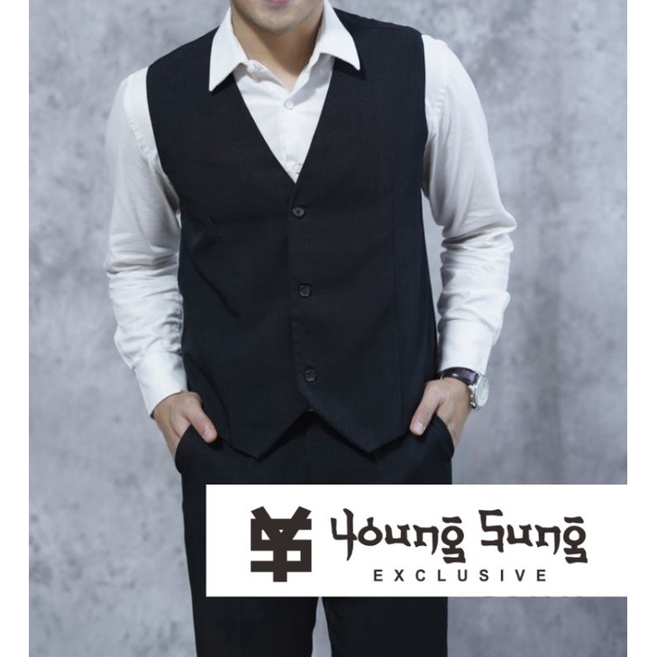 Jual ROMPI COWOK ROMPI HITAM ROMPI FORMAL FULL PURING JAS WISUDA JAS ...