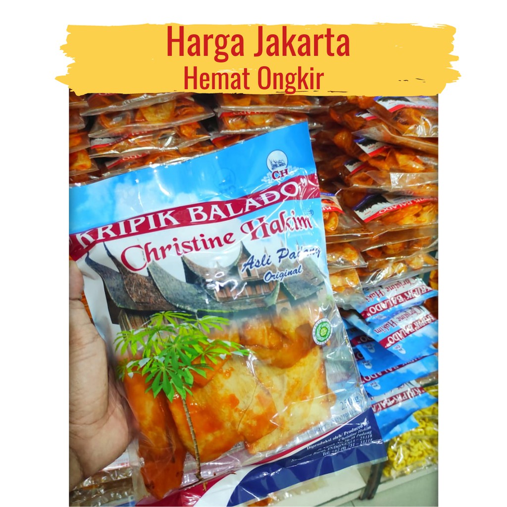 Jual Keripik Balado Singkong Panjang Christine Hakim 250gr Kripik ...