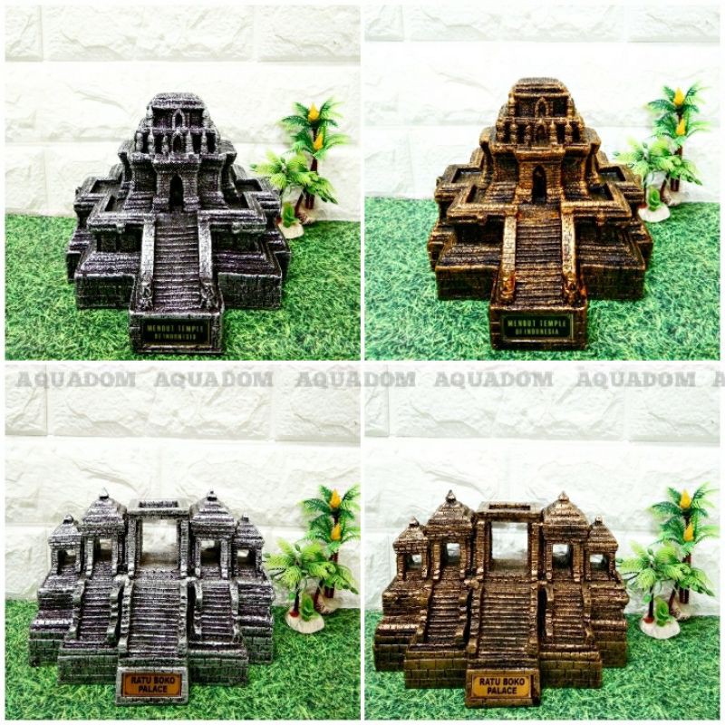 Jual MINIATUR CANDI CAGAR BUDAYA HIASAN AQUARIUM PAJANGAN DEKORASI ...