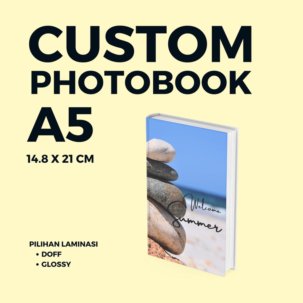 Jual [A5] Cetak Photobook - Yearbook - Album Foto KPOP Buku Kenangan ...