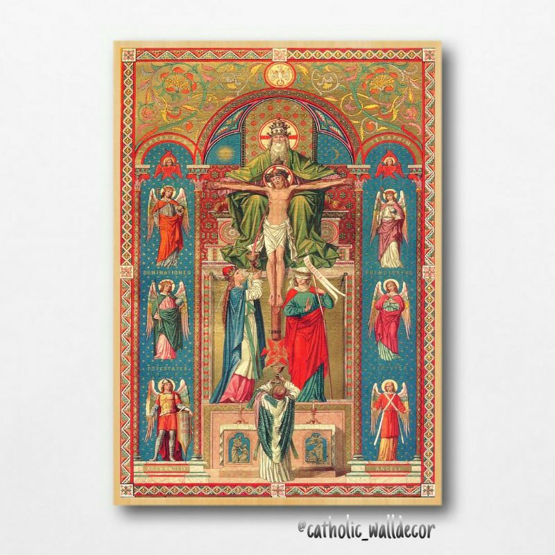 Jual Poster Rohani Kristen Katolik gambar Misa / Sakramen Ekaristi ...