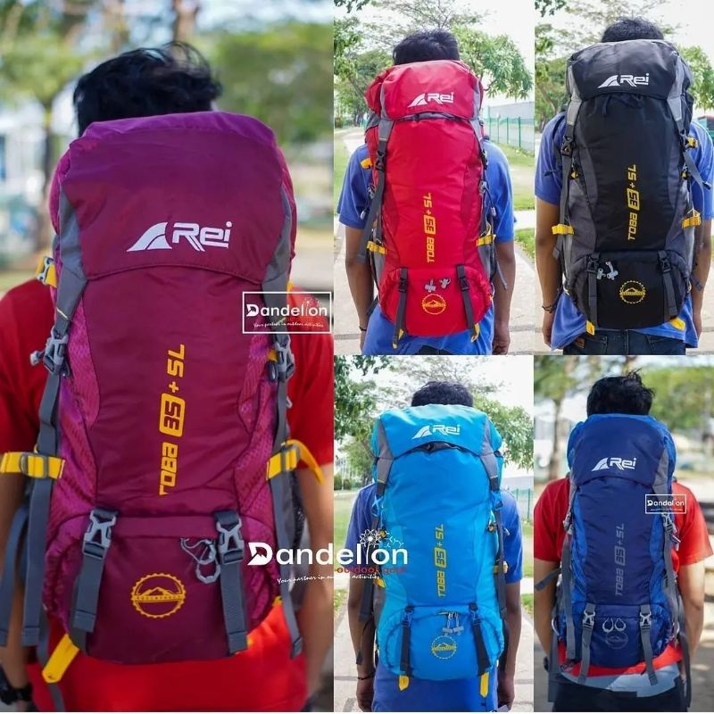 Jual Tas gunung atau Carrier AREI TOBA 35L + 5L include Raincover / Tas ...