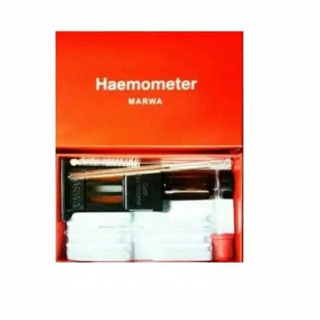 Jual D2M6 HB SAHLI HAEMOMETER ALAT TEST HEMOGLOBIN MANUAL VPC | Shopee ...