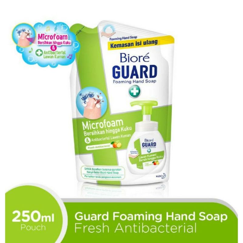 jual-biore-hand-wash-foam-refill-sabun-cuci-tangan-250-ml-shopee