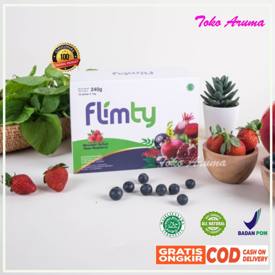 Jual Flimty Fiber Minuman Slimming Slimty Penurun Berat Badan Diet ...