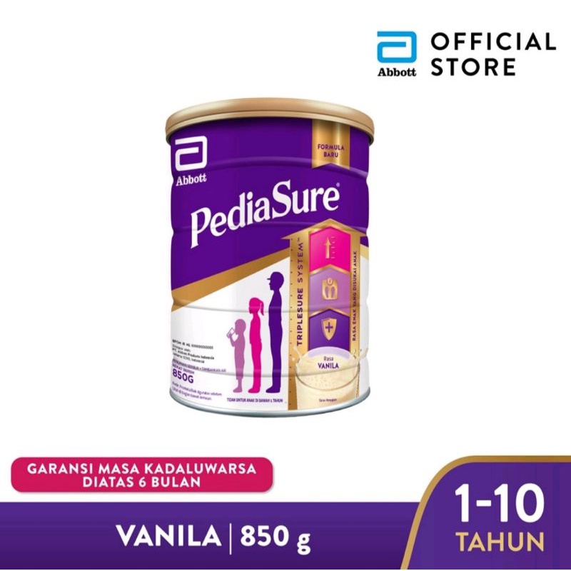 Jual PediaSure Triplesure - Complete 850gr/400gr Vanila / Madu / Coklat / Classy Milky Indonesia ...