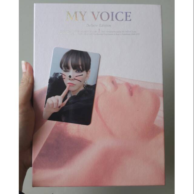 Jual Taeyeon 1st album "my voice" deluxe edition blossom version. | Shopee Indonesia