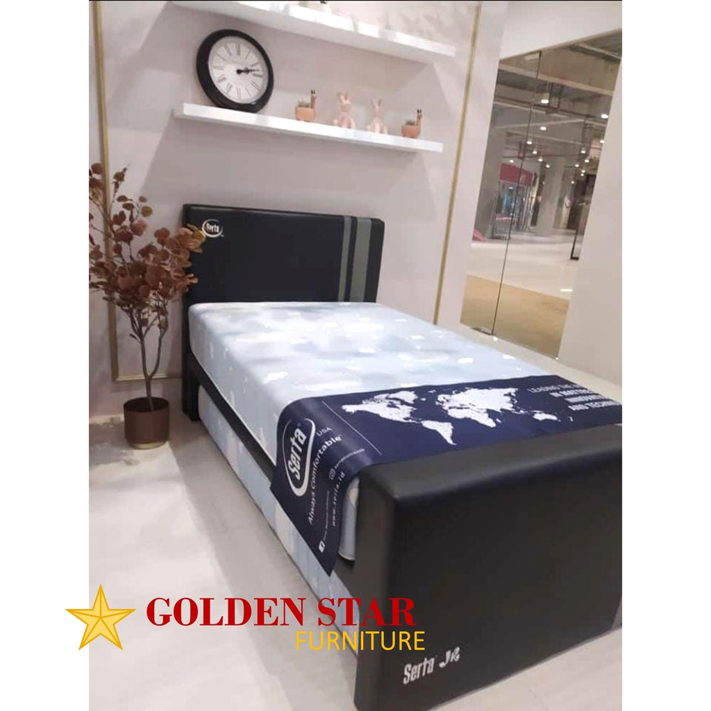 Jual Kasur Springbed SERTA Jr ( Full Set ) | Shopee Indonesia