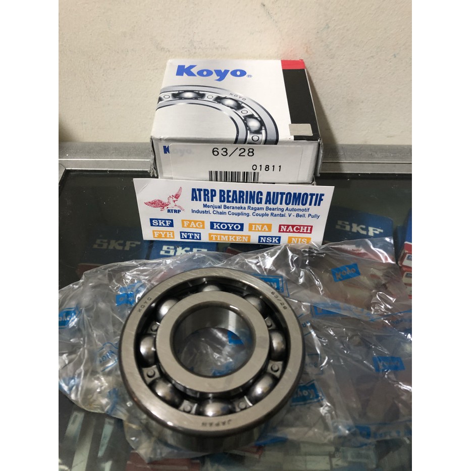 Jual BALL BEARING 63/28 KOYO JAPAN 26X68X18 | Shopee Indonesia