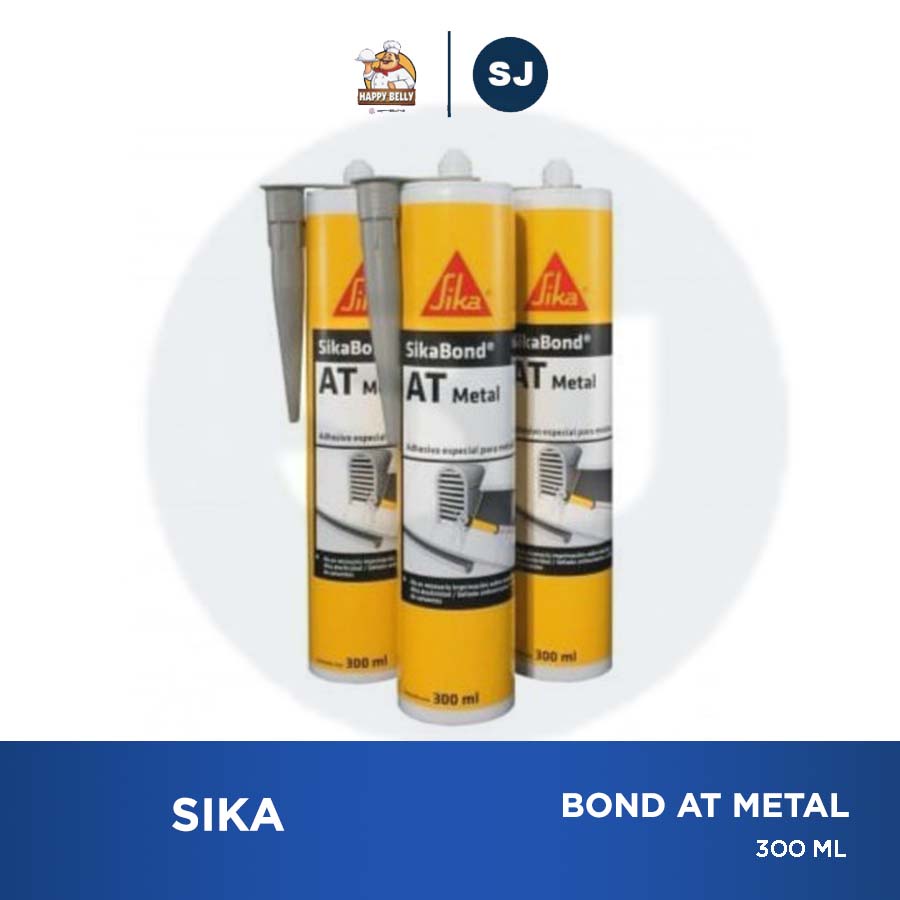 Jual Lem silicone seng atap anti bocor / SikaBond AT Metal Sika Bond ...