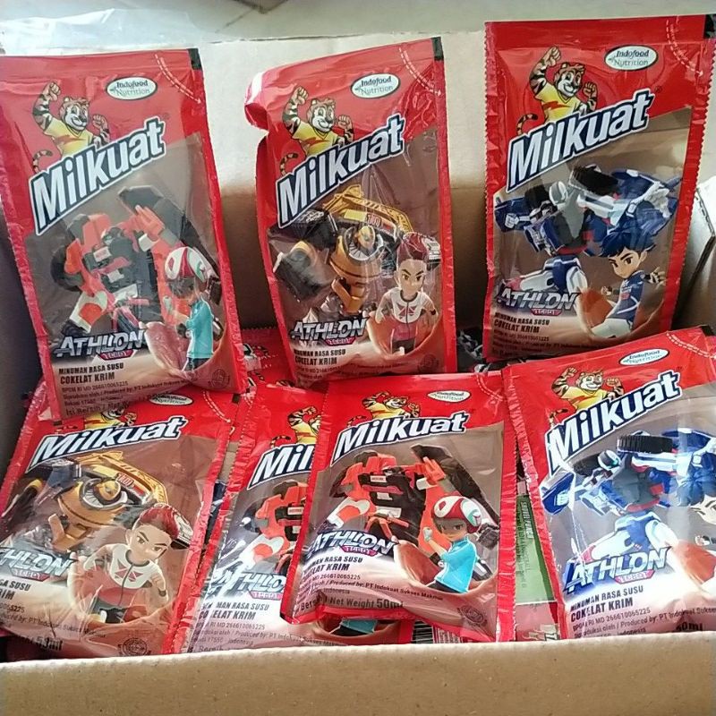 Jual Milkuat bantal 50 ml rasa coklat dan strowbery | Shopee Indonesia