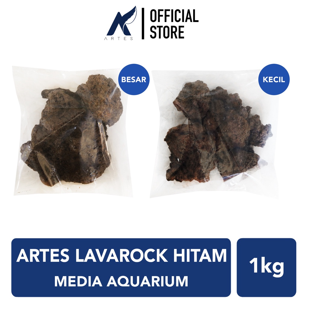 Jual ARTES BATU LAVAROCK HITAM Media Hias Aquarium-Akuarium-Aquascape ...