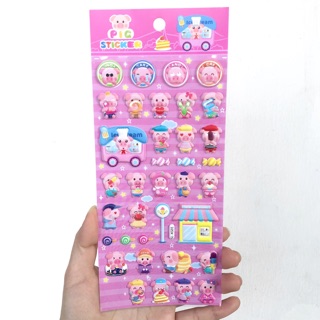 Jual Sticker Babi Piggy Puff Stiker Indonesia|Shopee Indonesia