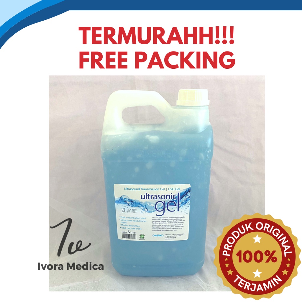 Jual Ultrasonic Gel USG Gel OneMed 5 Liter | Shopee Indonesia