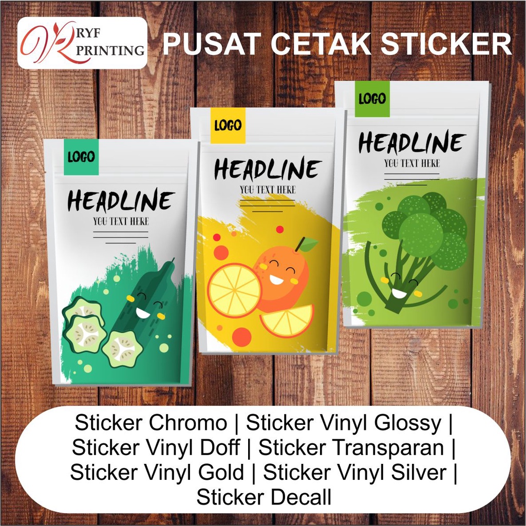 Jual CETAK ANEKA STICKER | Shopee Indonesia