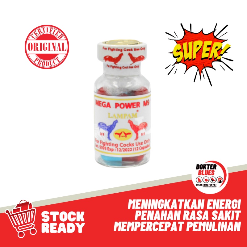 Jual Doping Ayam SUPER LAMPAM MEGA POWER M9 Obat Vitamin Ayam | Shopee Indonesia