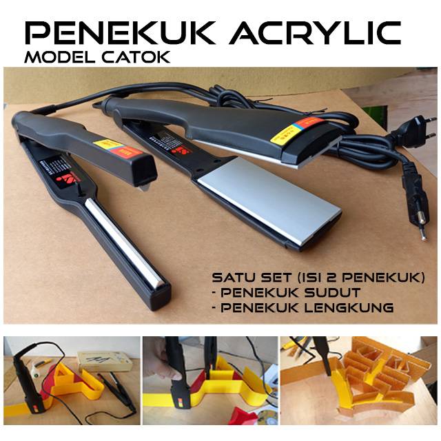 Jual ALAT TEKUK ACRYLIC Model Catok | Shopee Indonesia