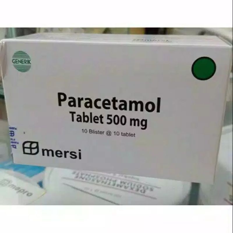 Jual Paracetamol 500mg tablet/kapsul. | Shopee Indonesia