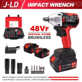Jual ORIGINAL JLD IMPACT WRENCH 48 VOLT CORDLESS IMPACT JLD 48 / 88 ...