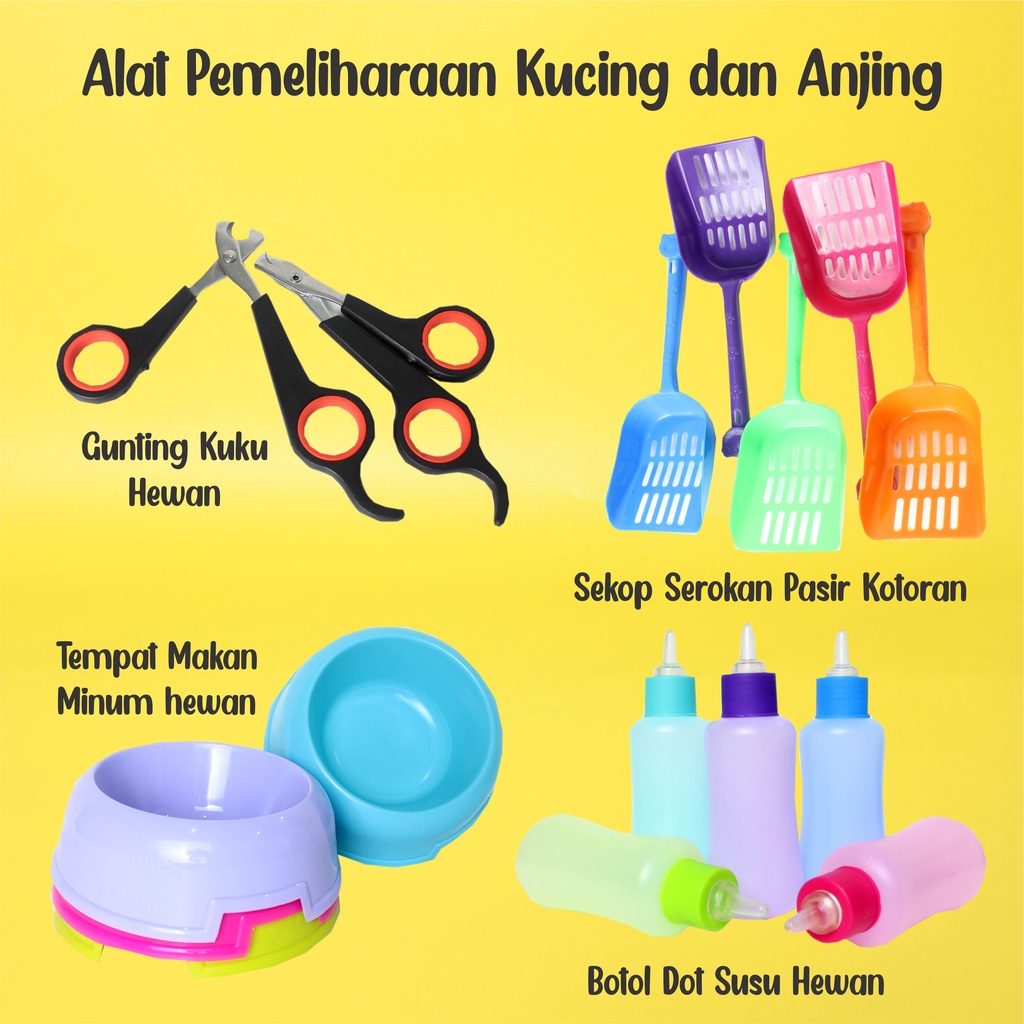 Jual Alat Perawatan Kucing / Paket Grooming Kucing / Perawatan Hewan ...