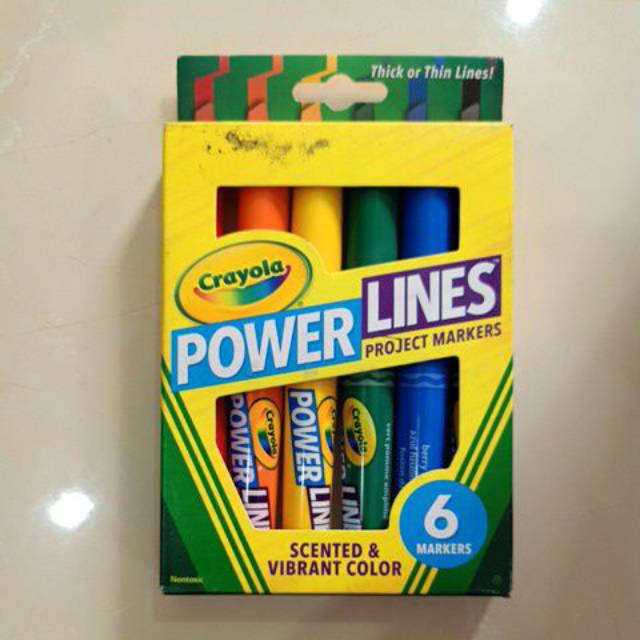 Jual Crayola power lines project markers | Shopee Indonesia